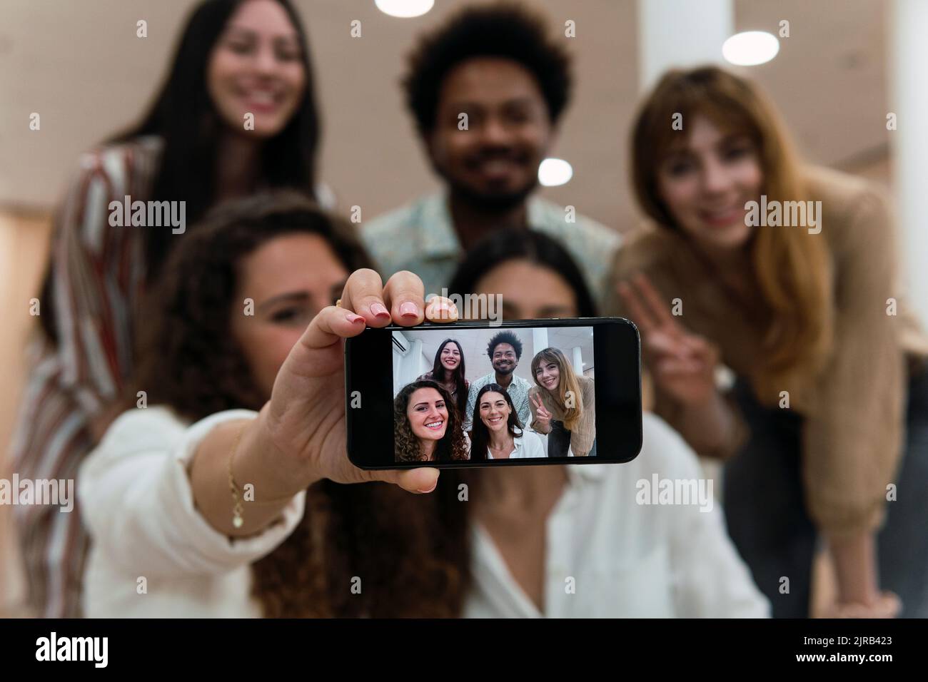 Team selfie hi-res stock photography and images - Alamy