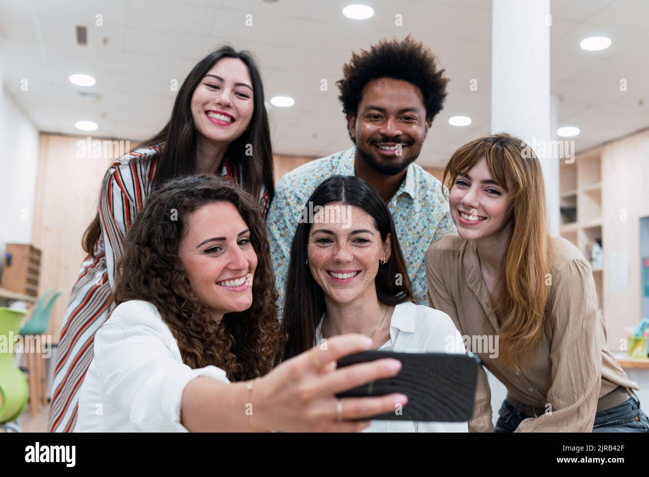 Team selfie hi-res stock photography and images - Alamy