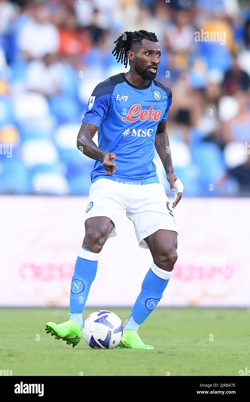 Andre’ Anguissa of SSC Napoli during the Serie A match between Napoli ...