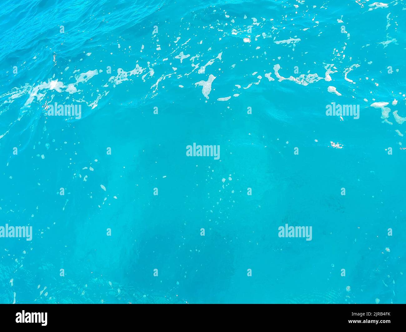 Beautiful blue and turquoise water waves ocean and sea texture pattern ...