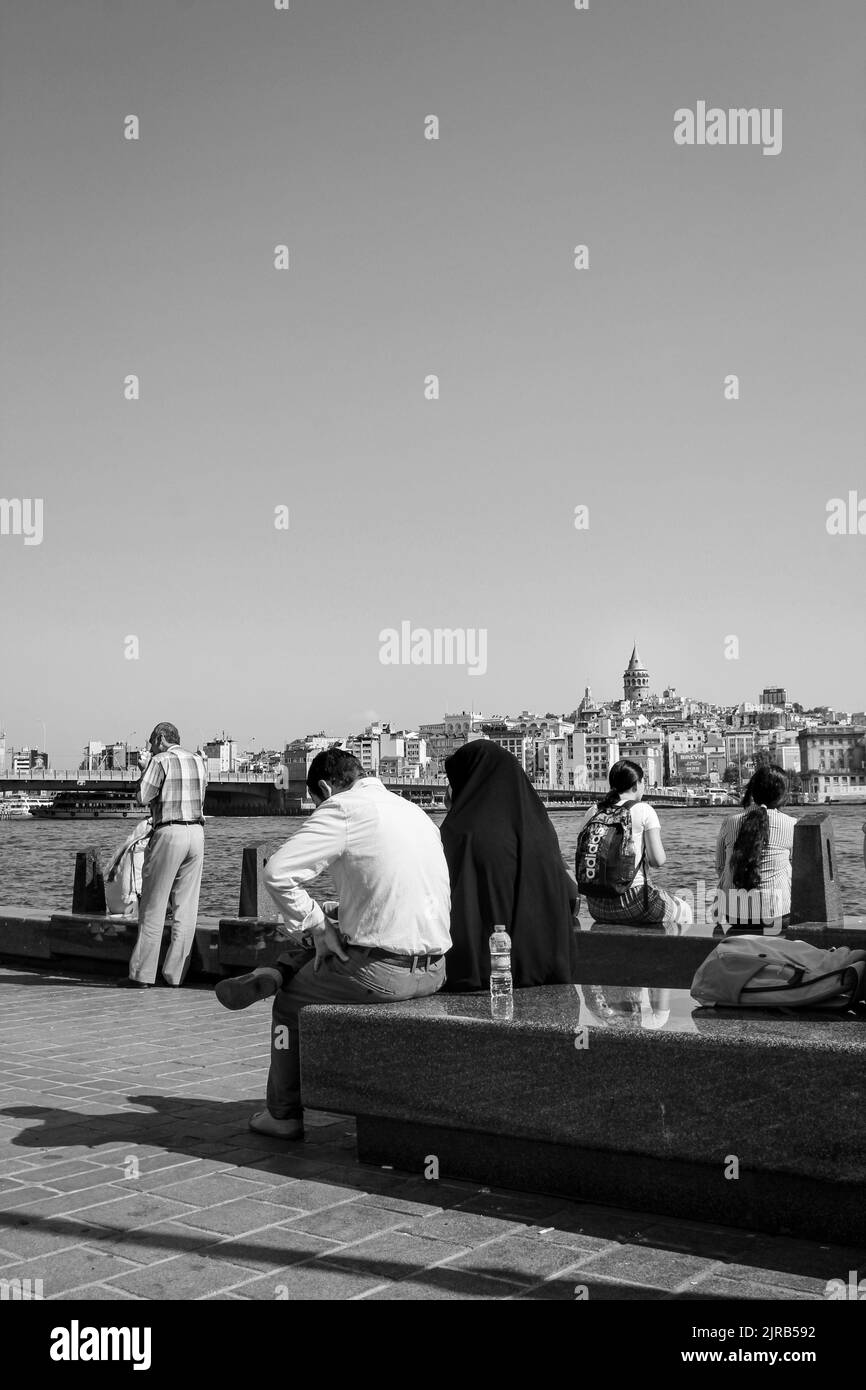 Galata Black and White Stock Photos & Images - Alamy