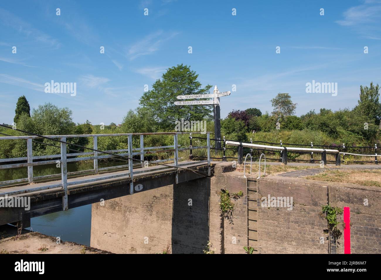 Diglis Basin by the Worcester Canal where it meets the River Severn in ...
