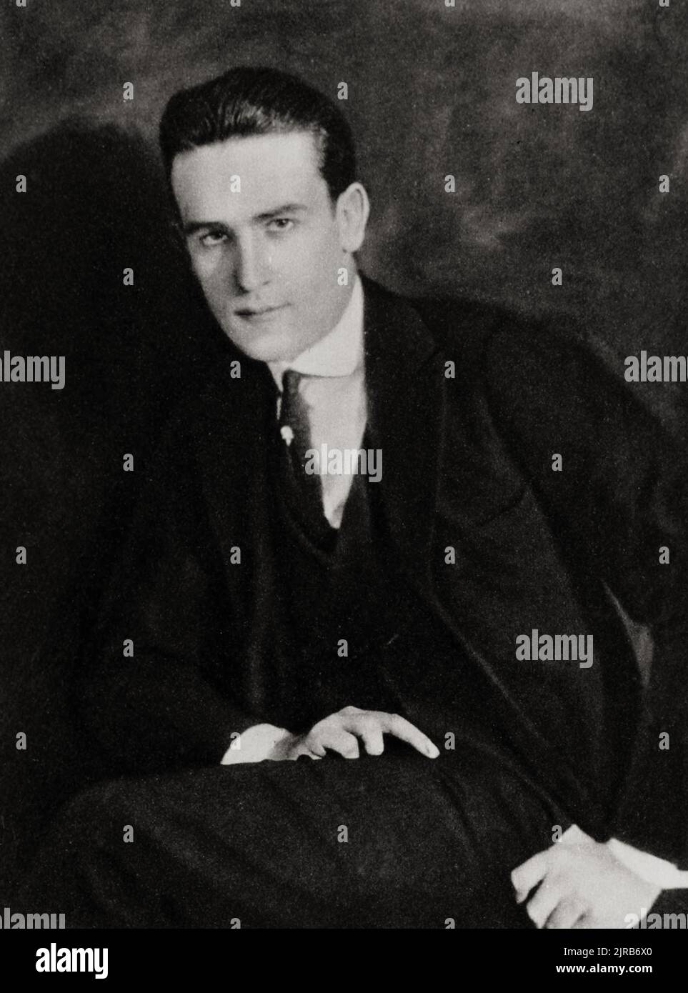 Vintage photo of movie star Harold Lloyd Stock Photo - Alamy