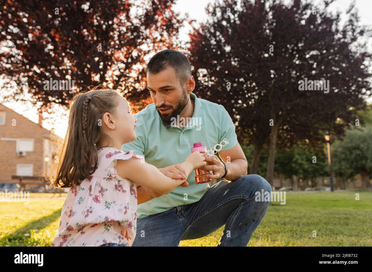 Father talking daughter hi-res stock photography and images - Alamy