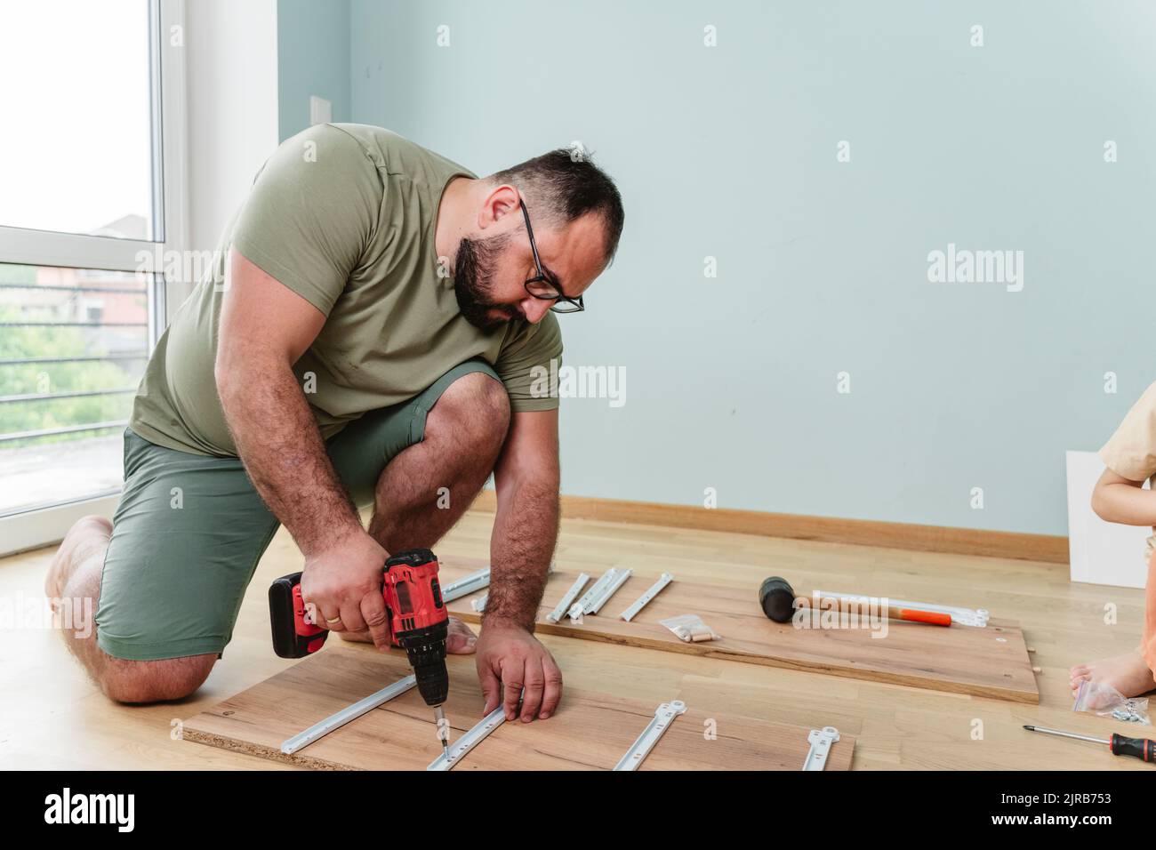 Man drill hi-res stock photography and images - Alamy