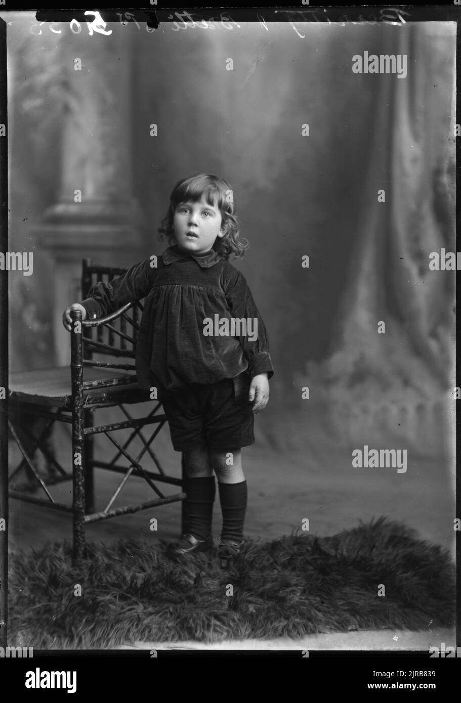 Berrity Bretti PS, circa 1920, Wellington, by Berry & Co Stock Photo ...