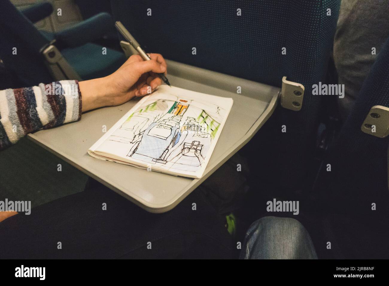 Drawing train hi-res stock photography and images - Alamy