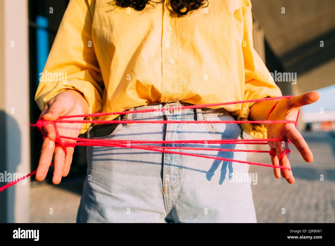 Cat’s cradle hi-res stock photography and images - Alamy