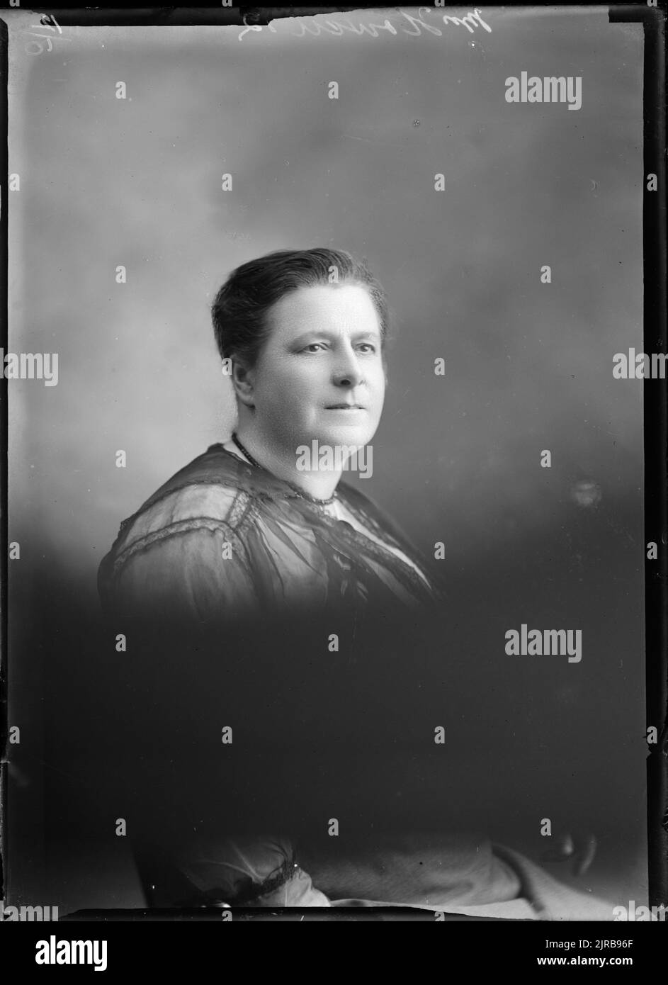 Mrs Howell 12 12/10, circa 1920, Wellington, by Berry & Co Stock Photo ...