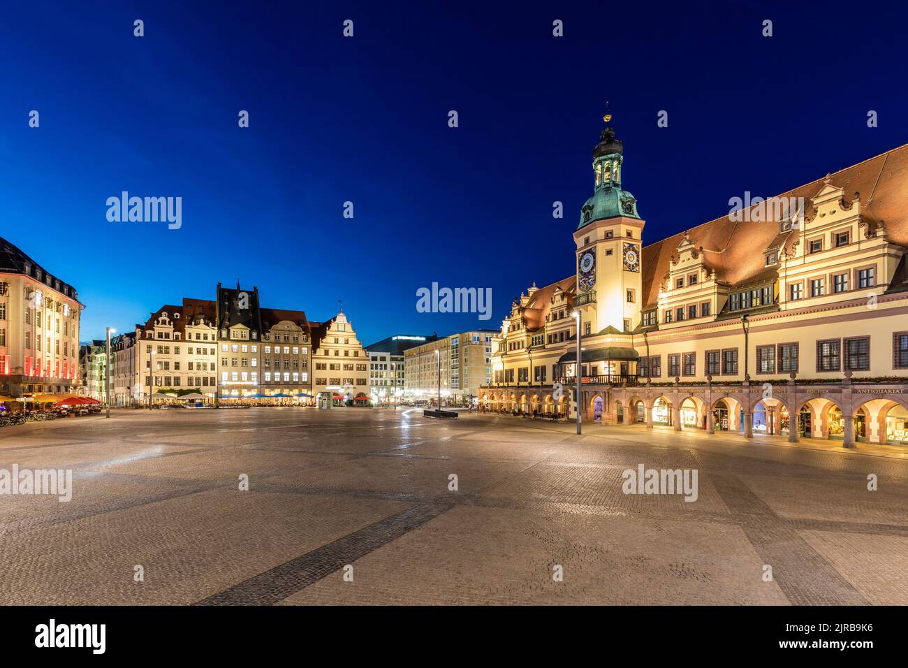 Old town square by night hi-res stock photography and images - Alamy