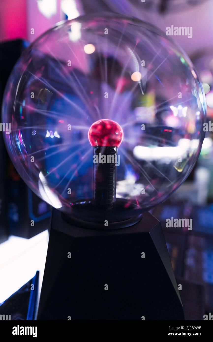 Plasma ball hi-res stock photography and images - Alamy