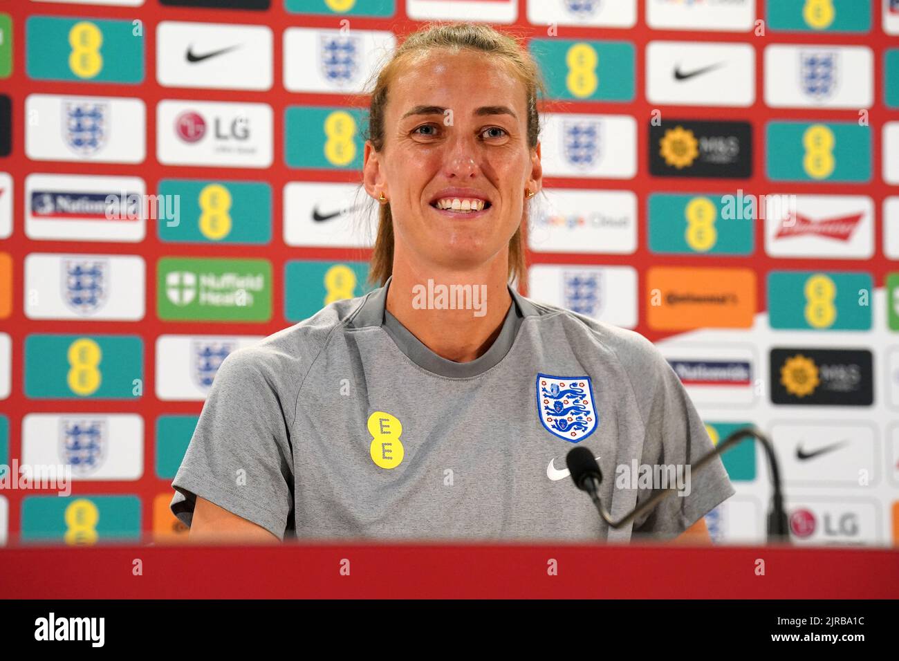 File photo dated 29-07-2022 of England's Jill Scott. Euro 2022-winning ... File photo dated 29-07-2022 of England's Jill Scott. Euro 2022-winning ...