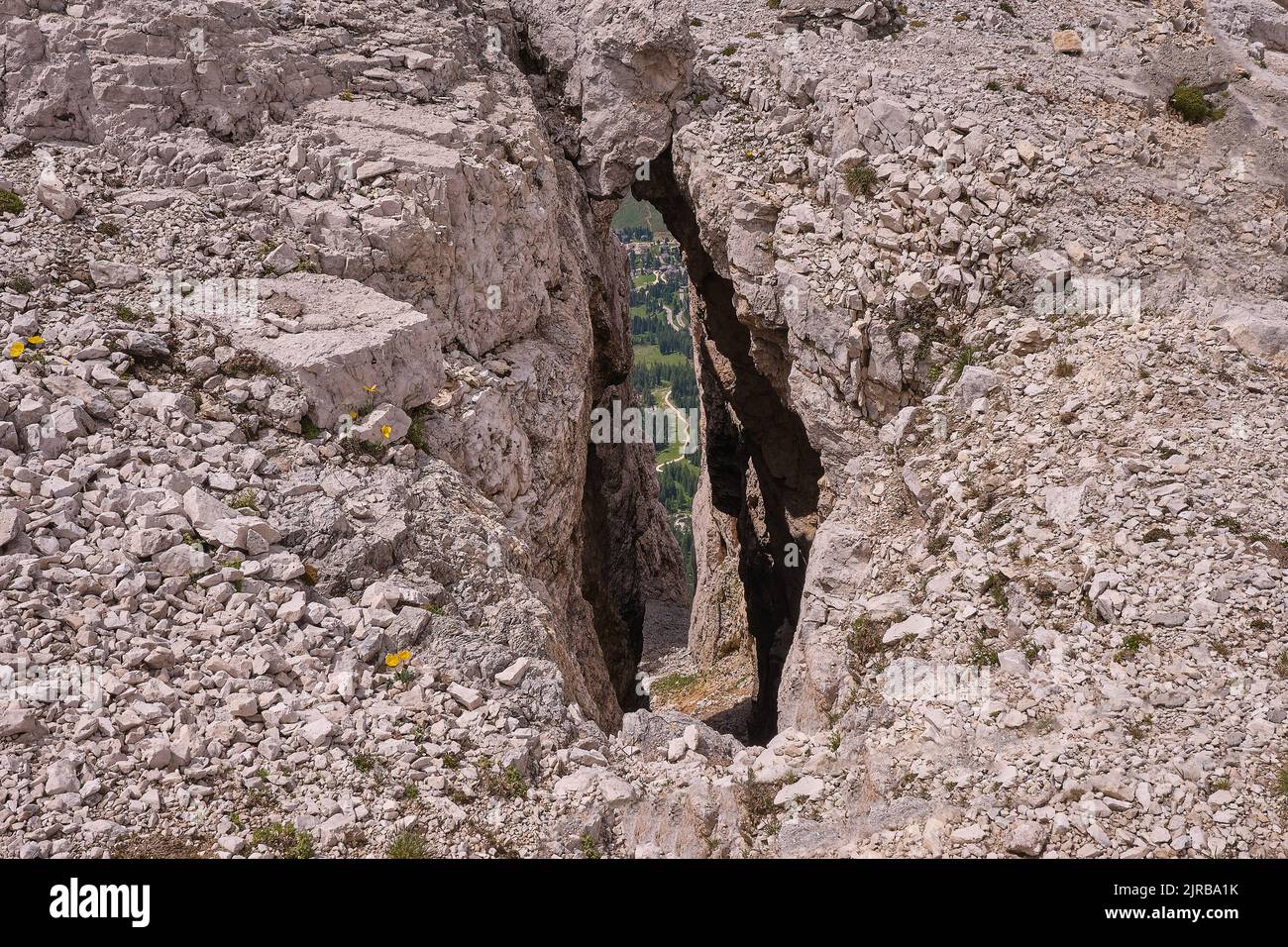 cave pale di san martino dolomites of trentino alto adige Stock Photo ...