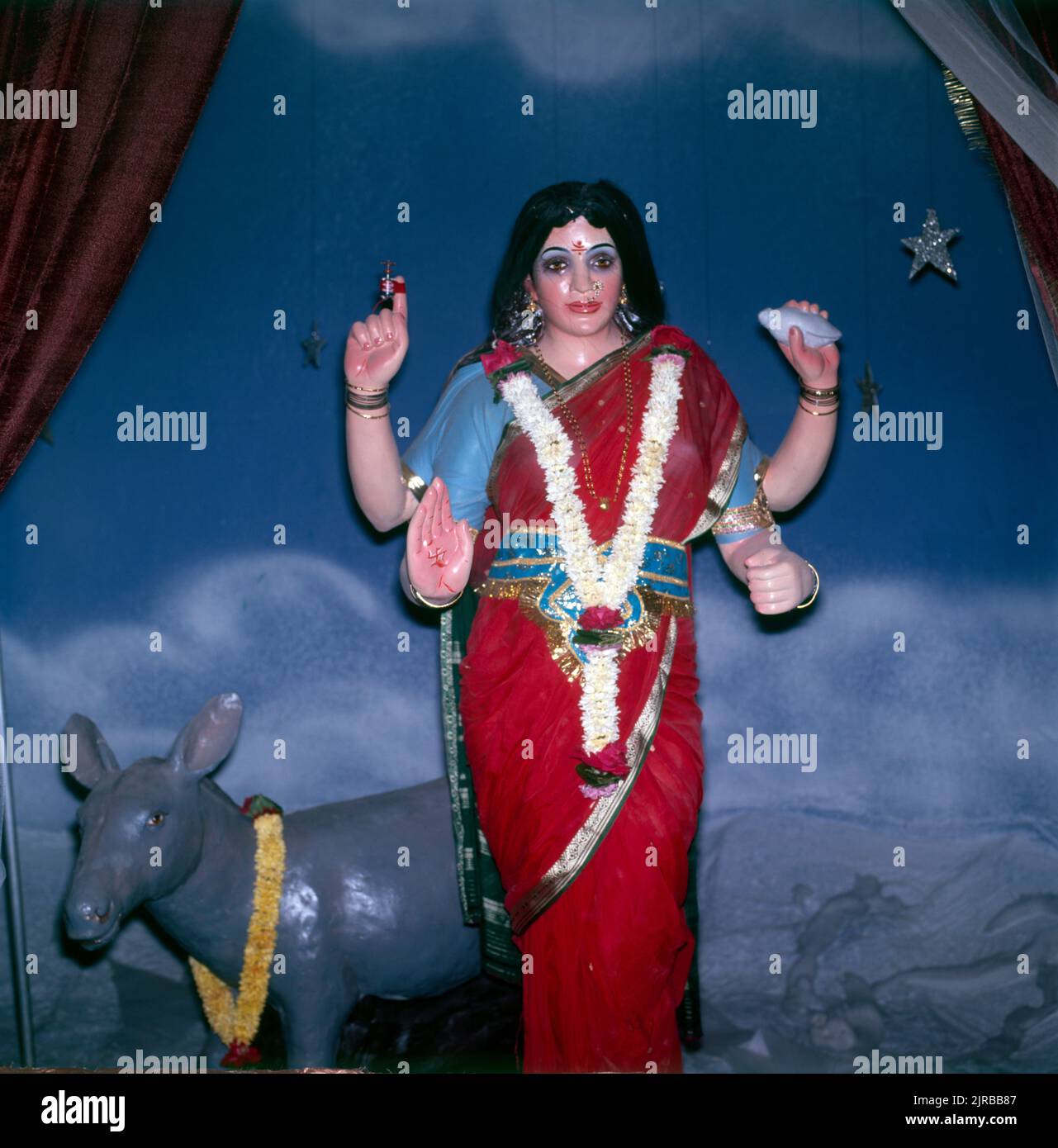 Goddess, Mataji, Shakti Swaroopa, Durga, Amba Stock Photo - Alamy
