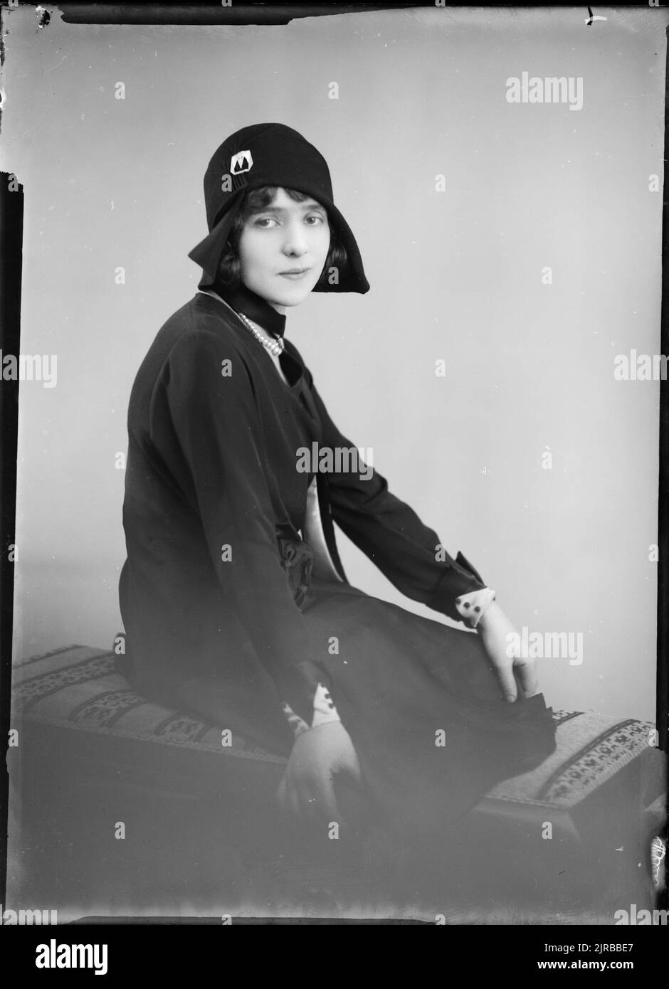 Miss McCartney, circa 1920, Wellington, by Berry & Co Stock Photo - Alamy