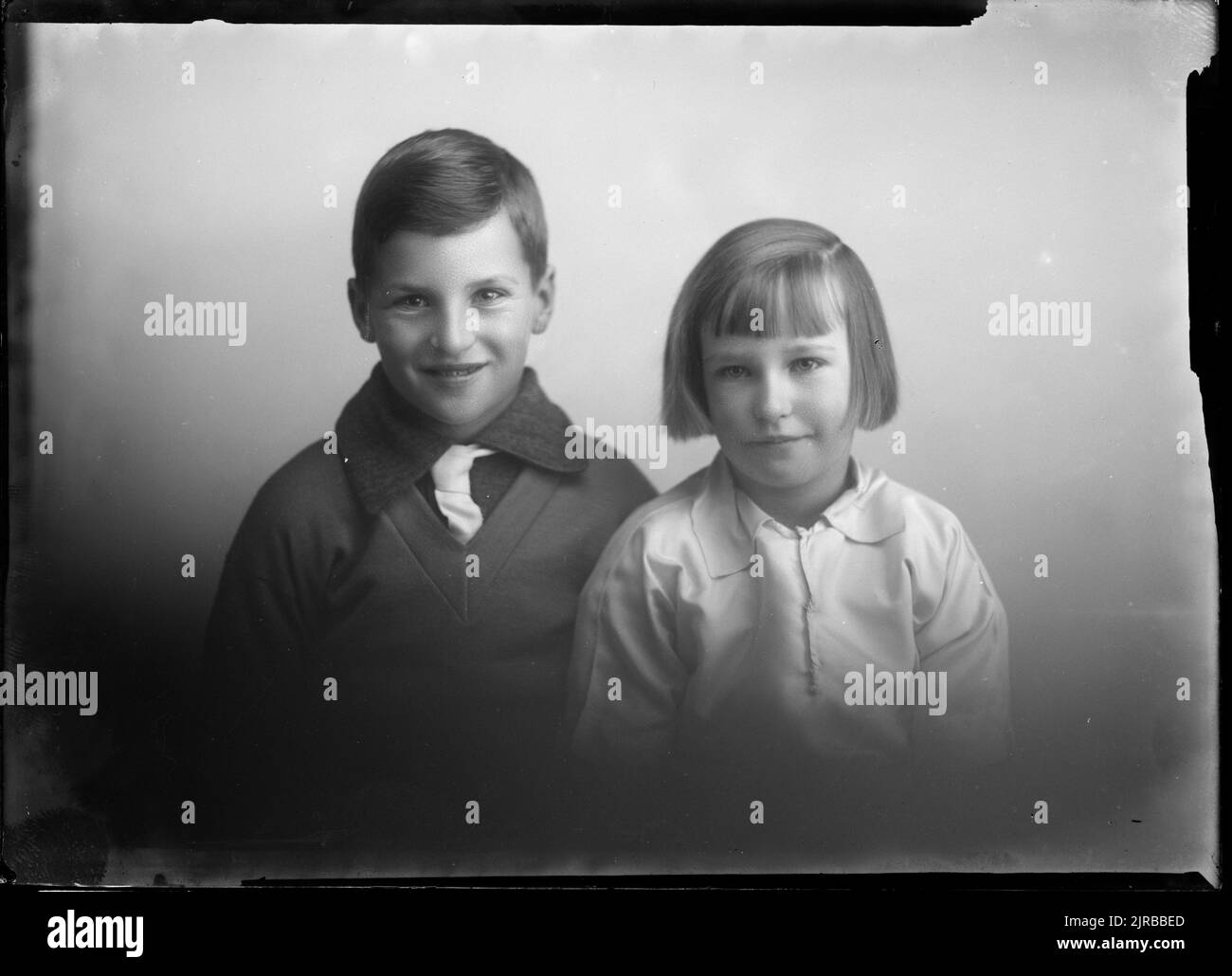 Two children - Mrs Fulton, 17 Tarikaka St, Ngaio, 25 July 1930 ...