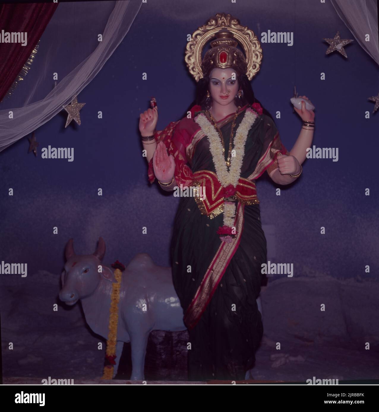 Goddess, Mataji, Shakti Swaroopa, Durga, Amba Stock Photo - Alamy