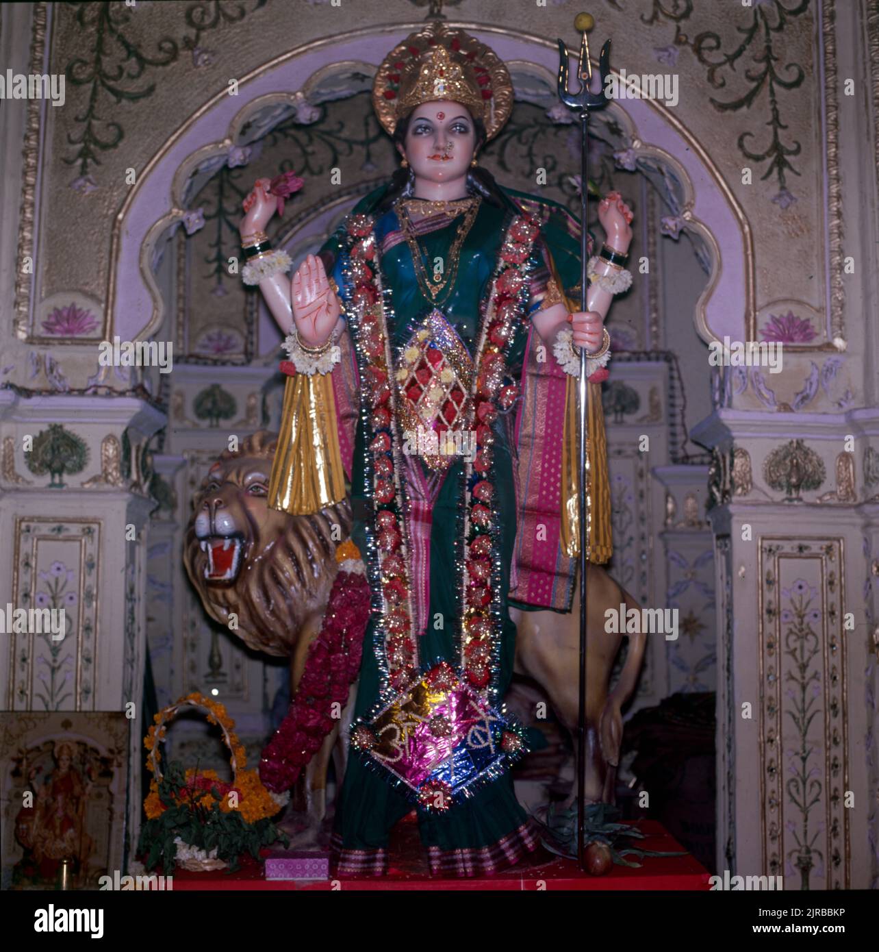 Amba Mata, Durga Mata, Shakti Swaroopa Stock Photo - Alamy