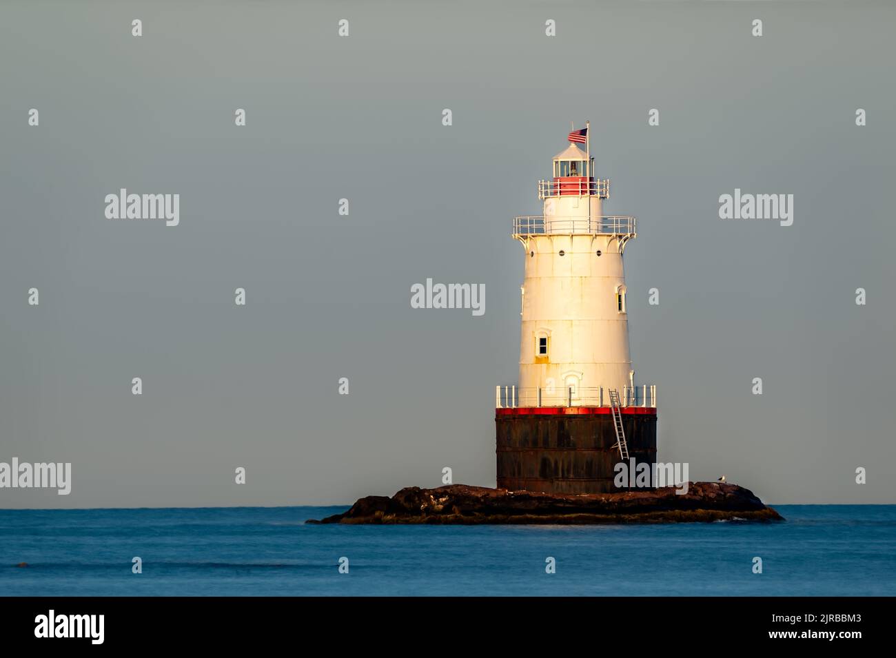 07-10-2022 - Little Compton, RI USA - Early morning image of the ...
