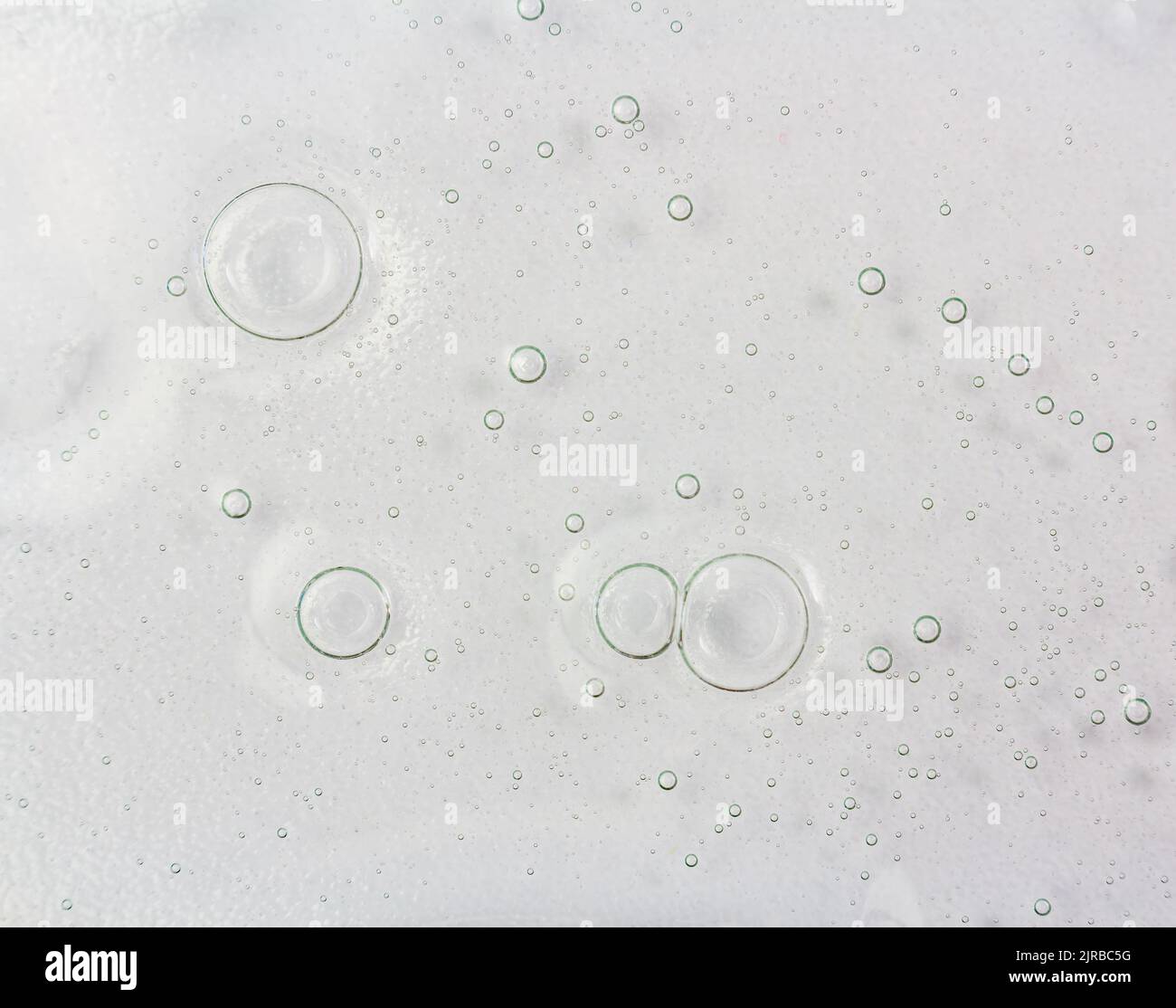 Shampoo bubble texture background. White clean soap, cosmetics backdrop ...
