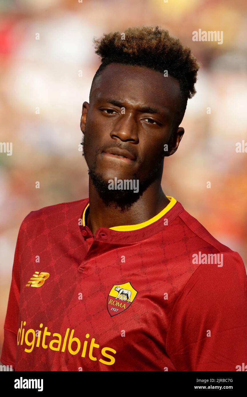 Roma's English forward Tammy Abraham looks during the Serie A football ...