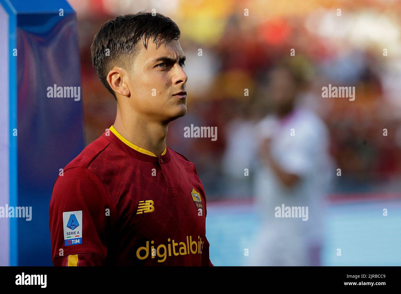 RomaÕs Argentine forward Paulo Dybala looks during the Serie A football ...