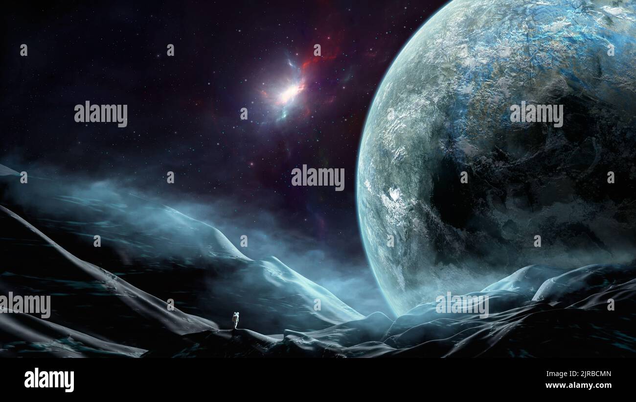 Green Alien Planet Wallpaper Hd