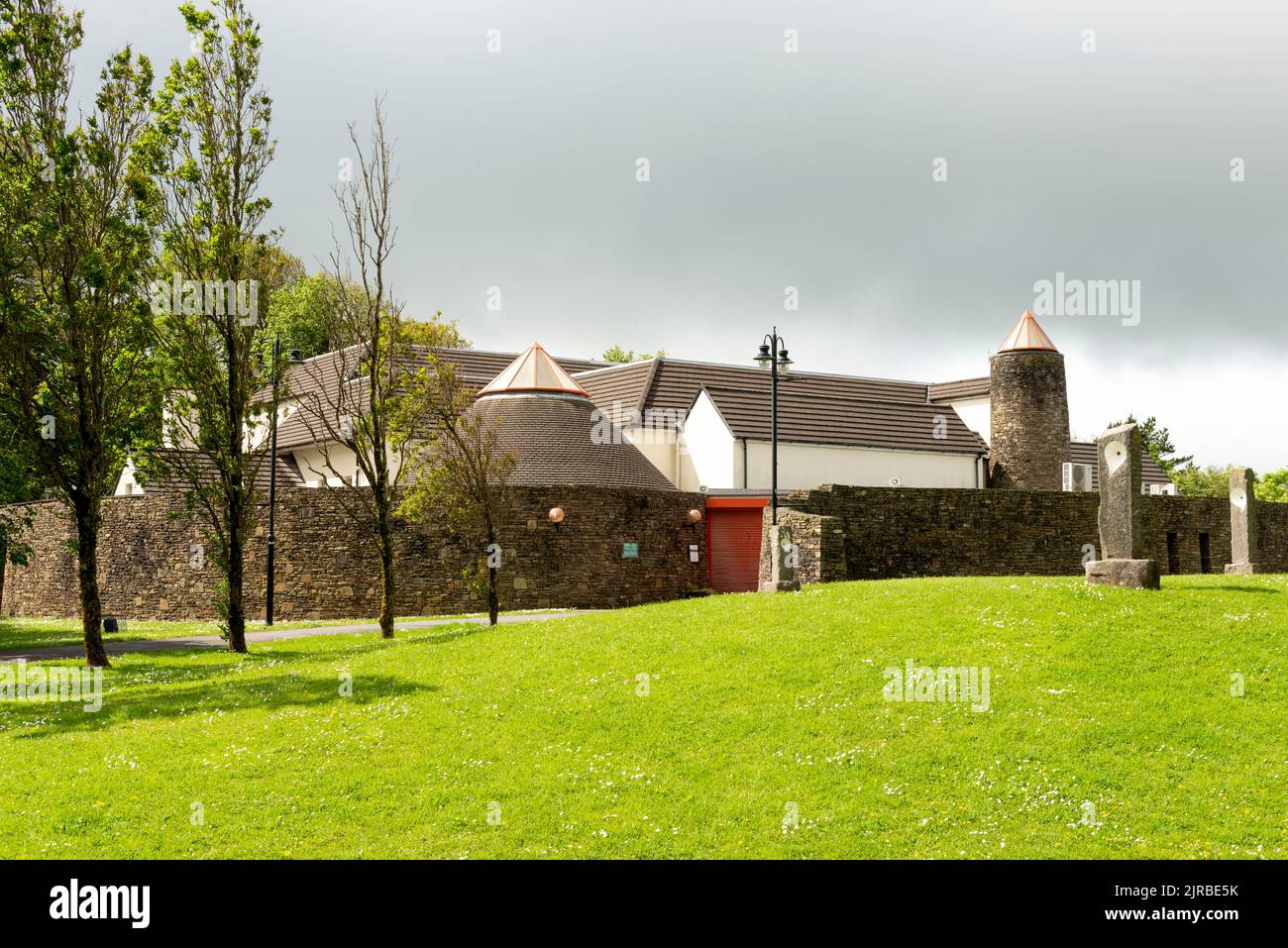 The National Folk Theatre Siamsa Tire building in Tralee, County Kerry ...