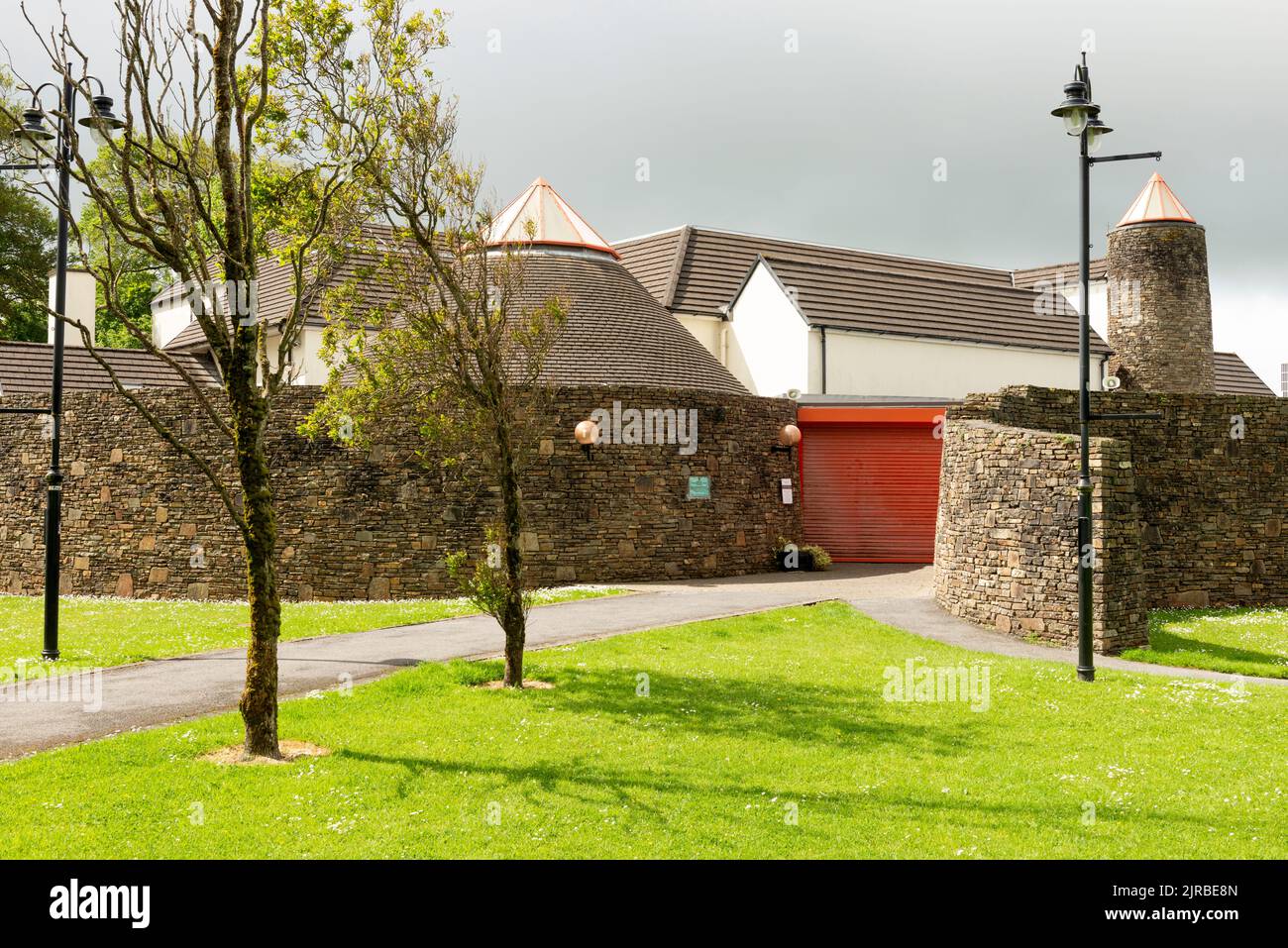 Siamsa Tire National Folk Theatre in the town park of Tralee, County ...
