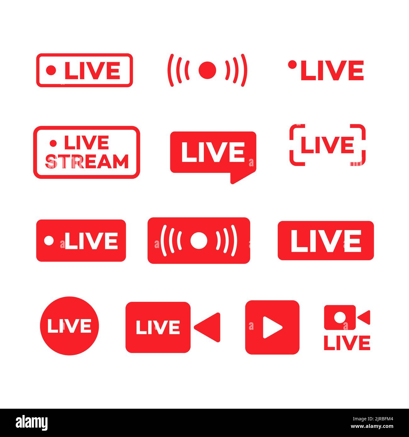 Icons all music styles hi-res stock photography and images - Alamy