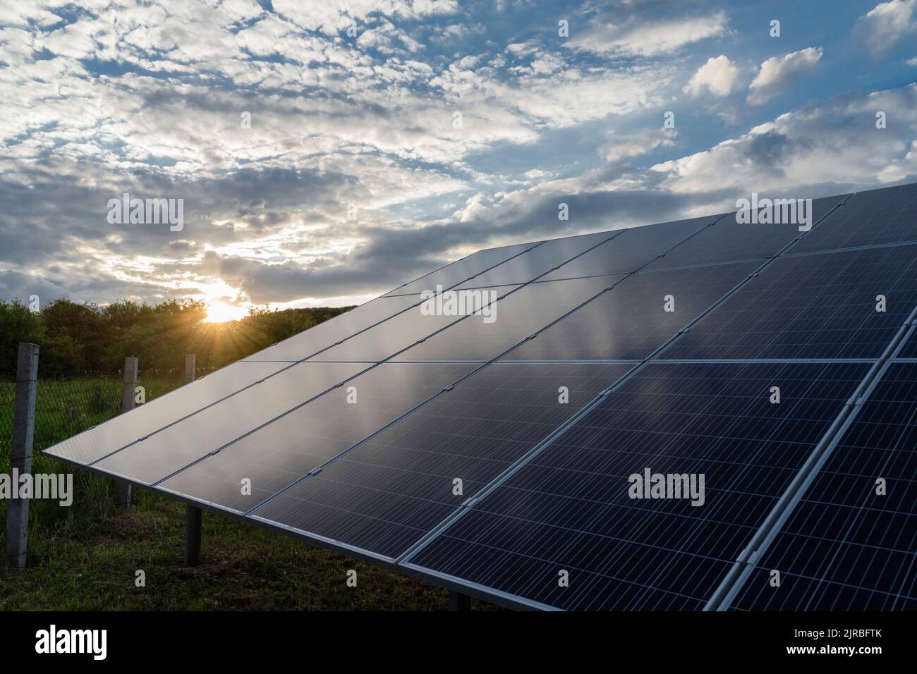 Solar sunset hi-res stock photography and images - Alamy