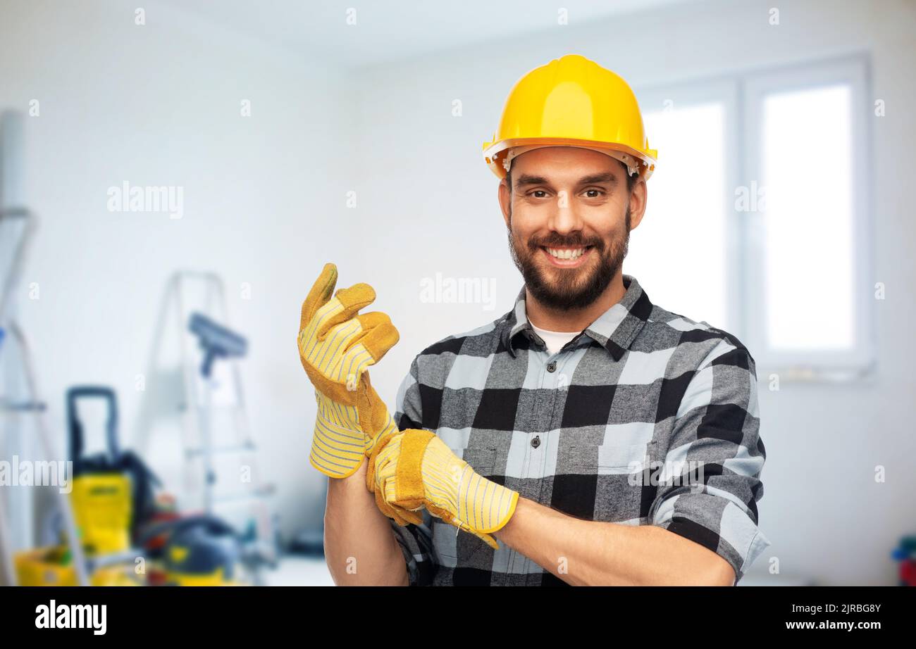 Male utility gloves hi-res stock photography and images - Alamy