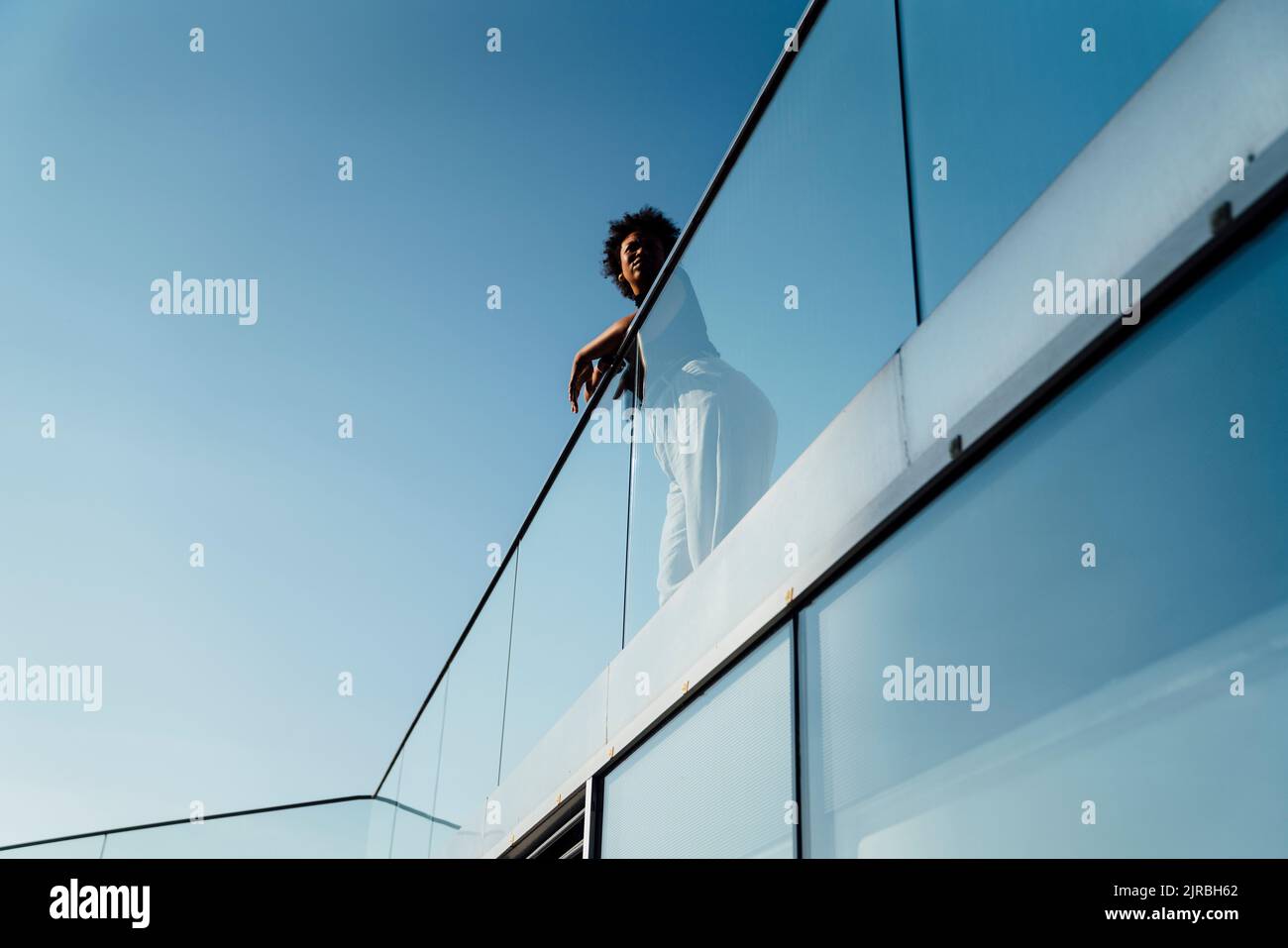 Looking under railing hi-res stock photography and images - Alamy