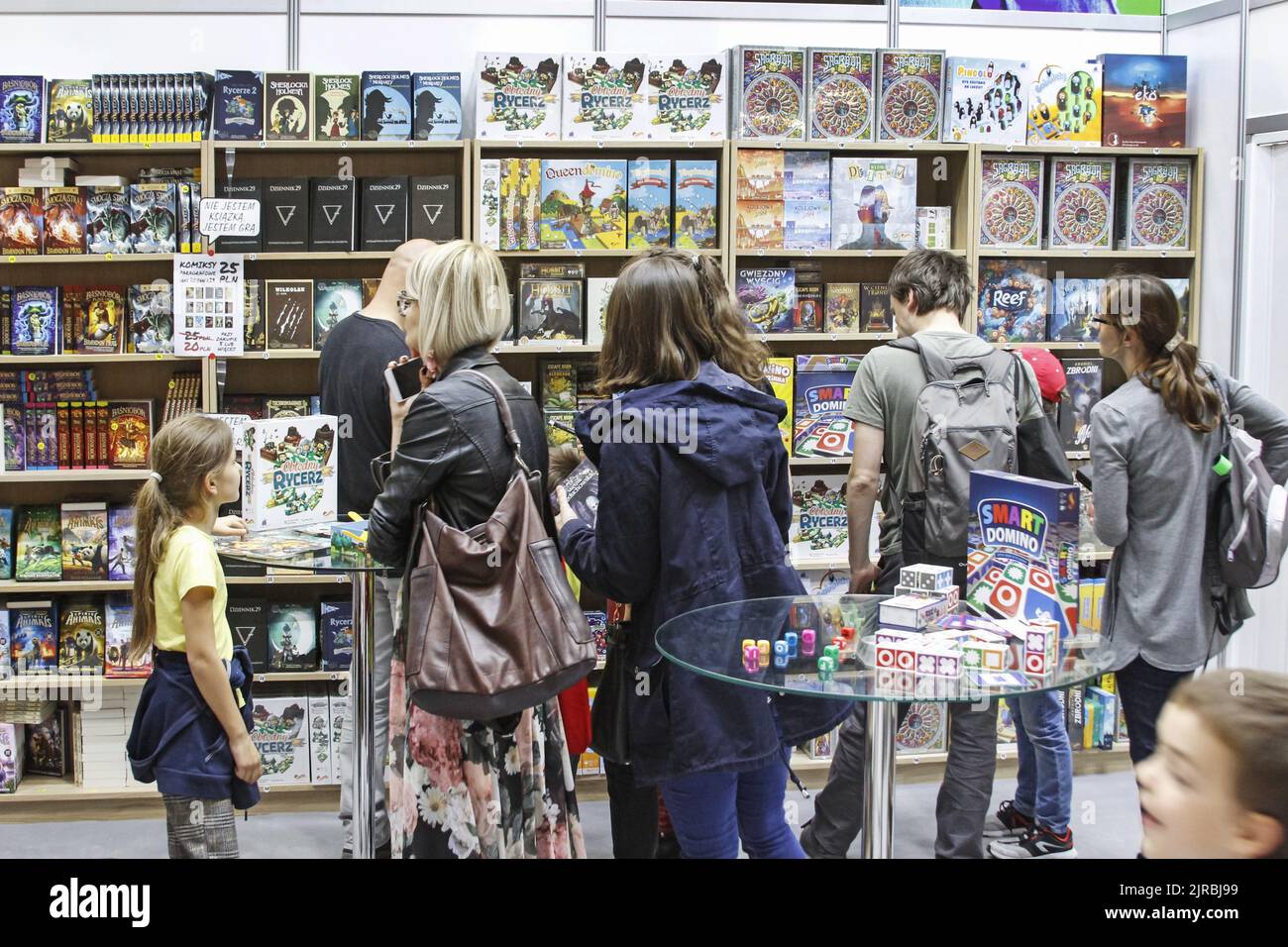 International Book Fair in Krakow, Poland Stock Photo - Alamy
