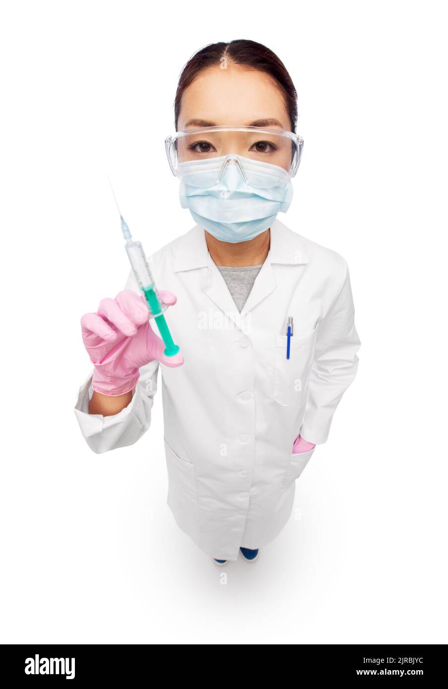 Beautiful asian woman doctor Cut Out Stock Images & Pictures - Alamy