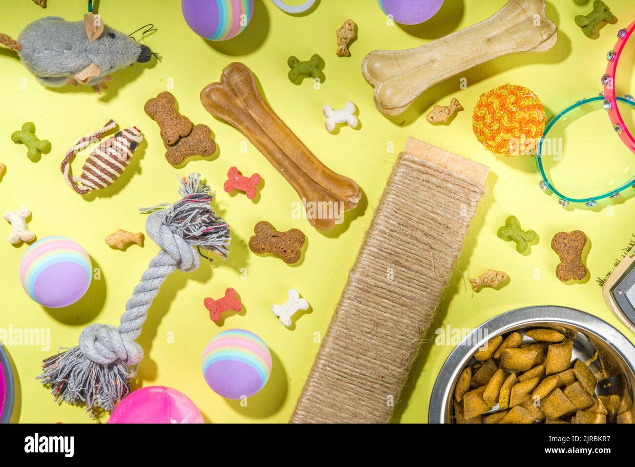 Pet food and accessories, various cat, dog, domestic animals food, toys ...