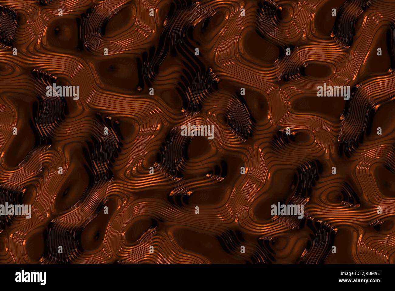 artistic red soft reflecting raw metal ripple digital drawn background ...