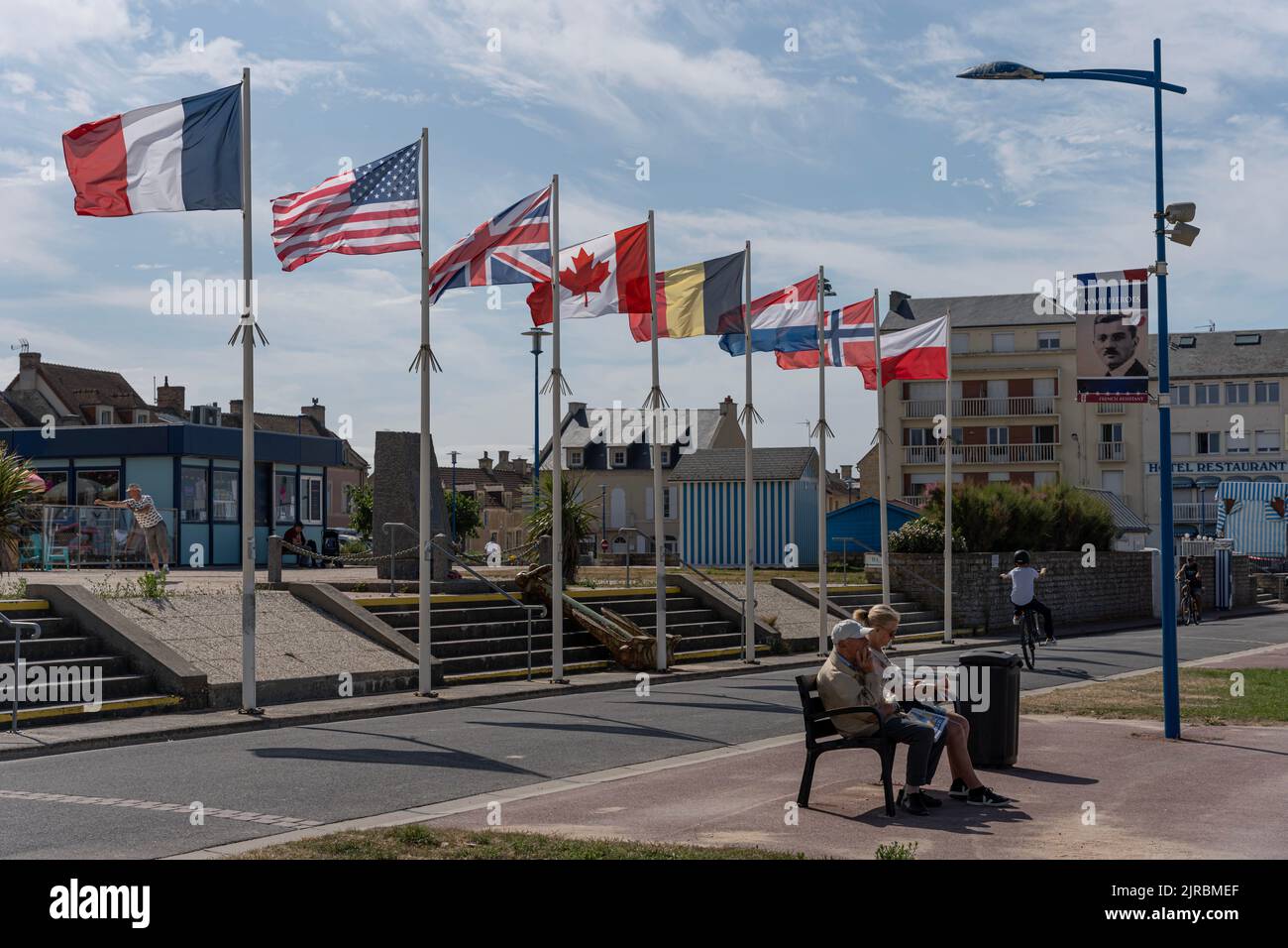 Flags of the Allies of the Second World War Stock Photo - Alamy