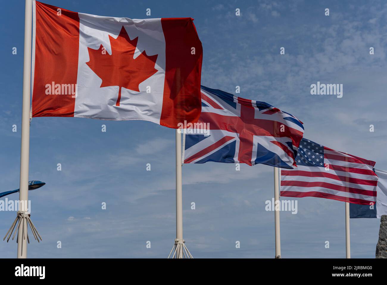 Flags of the Allies of the Second World War Stock Photo - Alamy