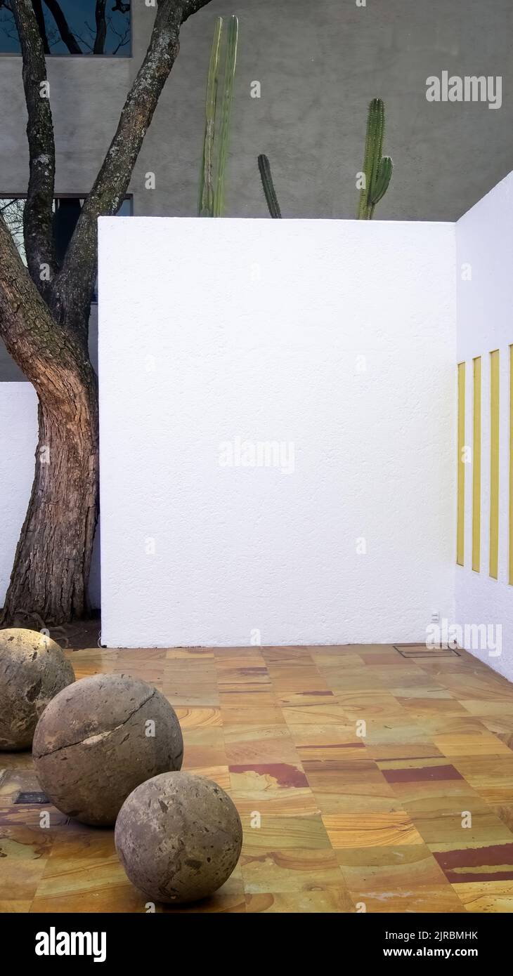 interior of the gilardi house of the famous architect luis barragan ...