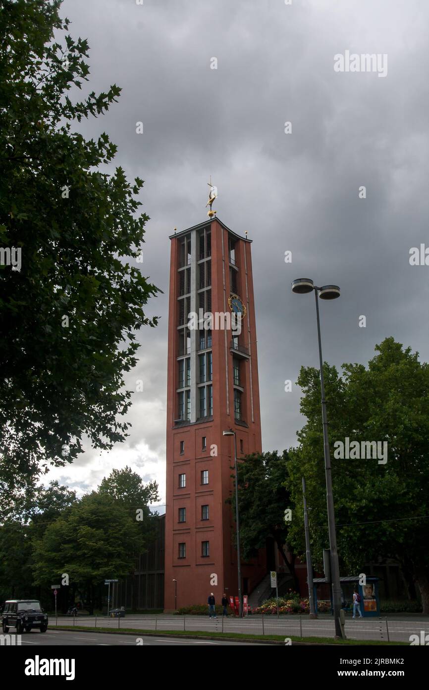 Sendlinger tor gate, Munich, Bavaria, along with other fortifications ...