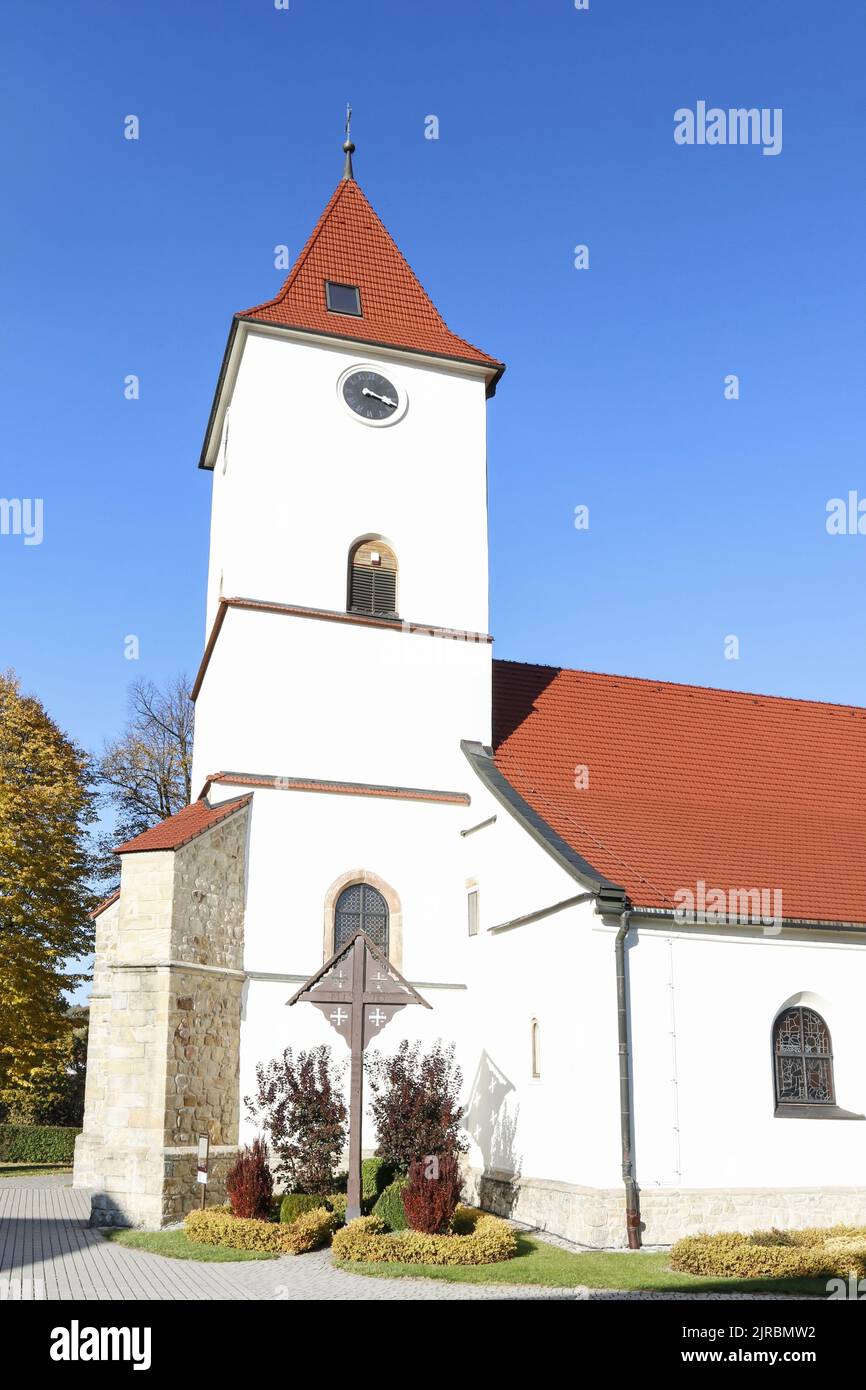 Church in Lipnica Murowana, Poland Stock Photo - Alamy
