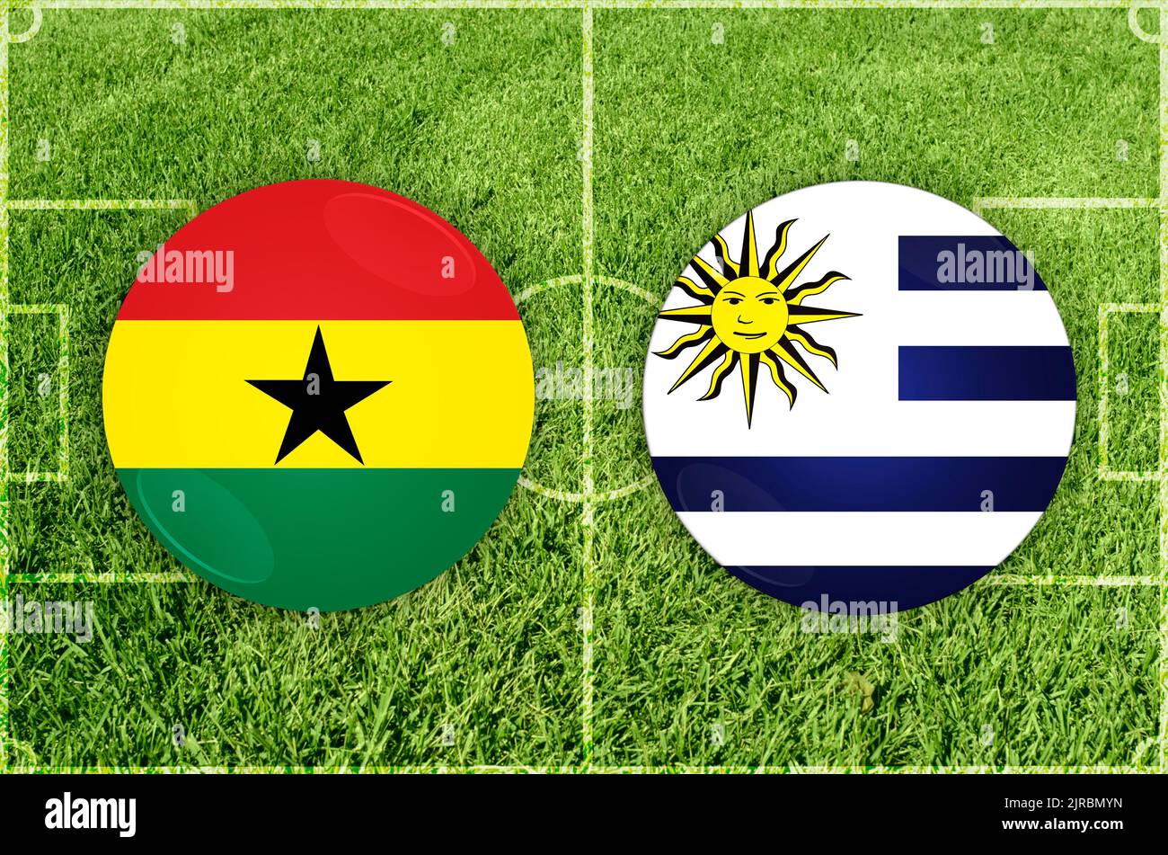 Soccer football ghana uruguay hi-res stock photography and images - Alamy