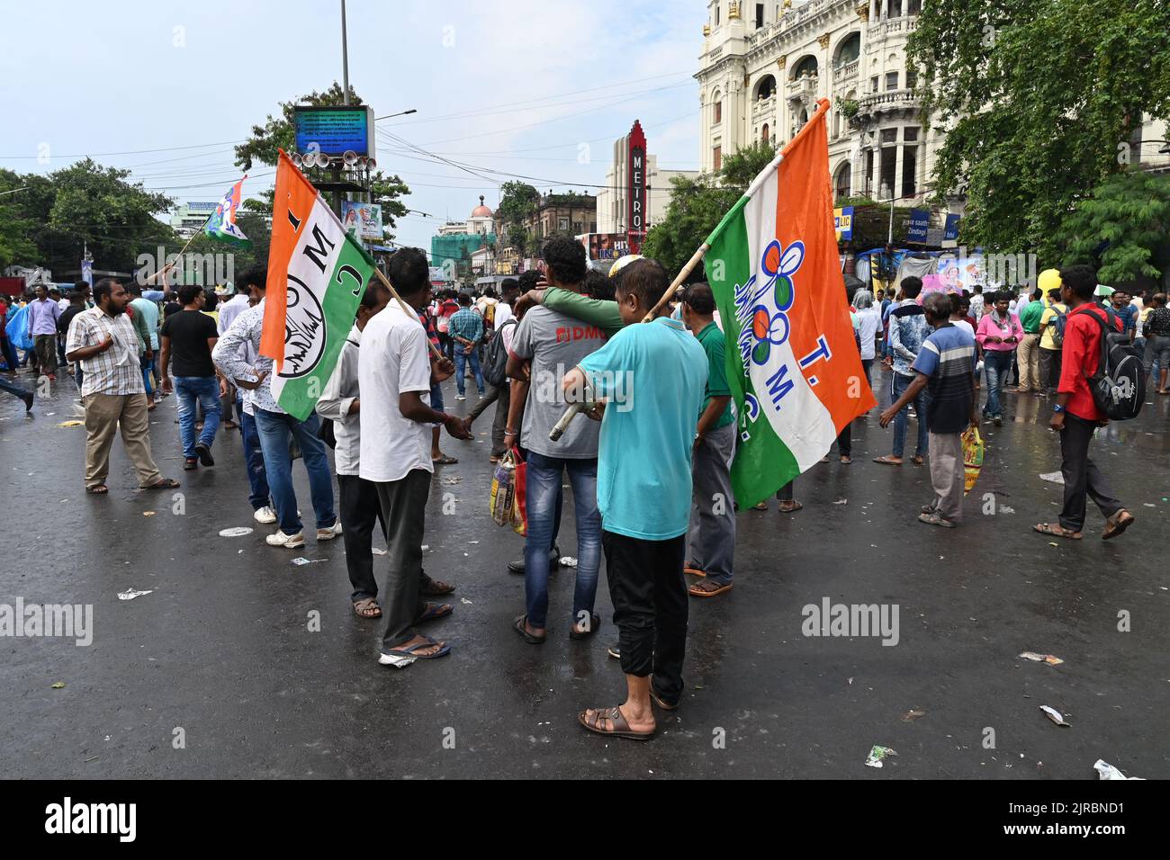 Kolkata, West Bengal, India - 21st July 2022 : All India Trinamool ...