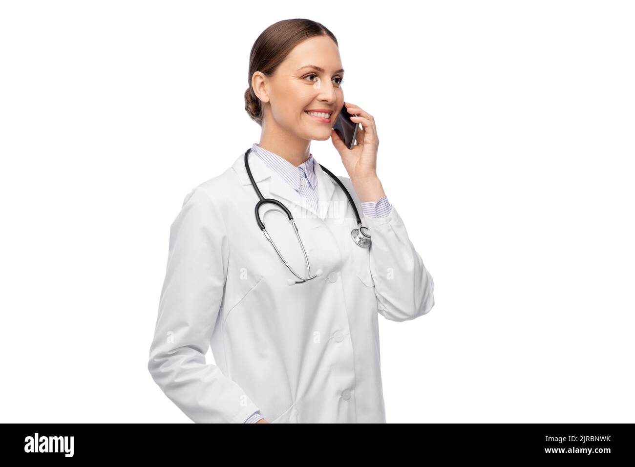 Doctor calling hi-res stock photography and images - Alamy