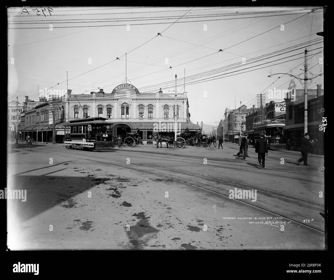 Dunedin tram Black and White Stock Photos & Images - Alamy