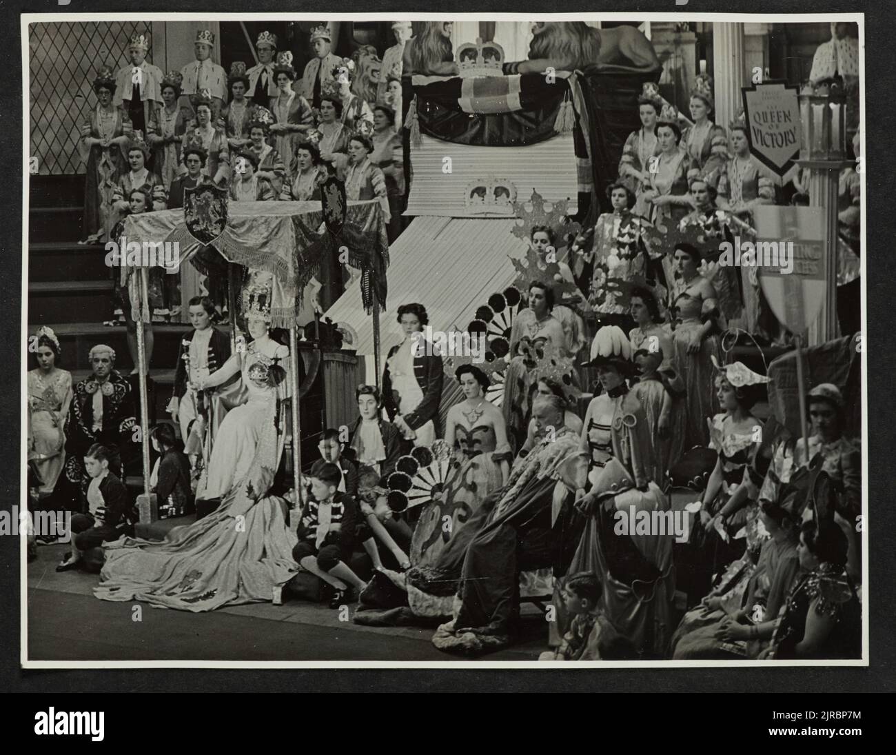 Coronation of the Queen of Victory, June 1941, Wellington, maker ...