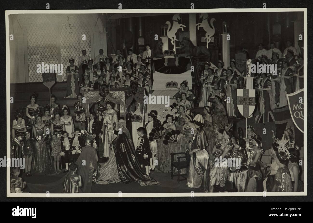 Queen of Fighting Services paying homage to the Queen of Victory, June ...