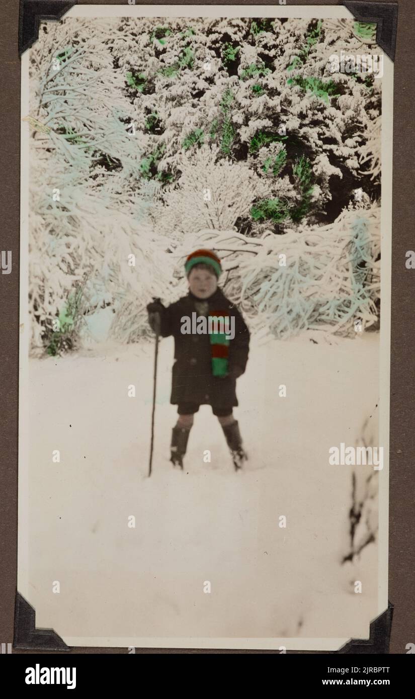 Brian Brake, circa 1933, New Zealand, maker unknown Stock Photo - Alamy