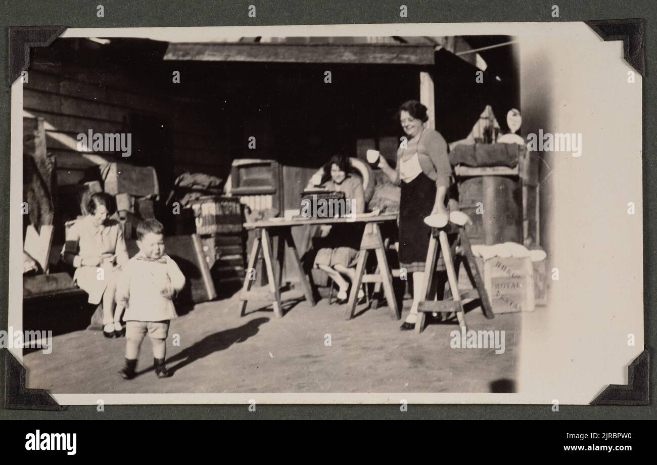 Brian Brake, Isabel Brake, and Jane (Jennie) Brake, 1929-1930, New ...